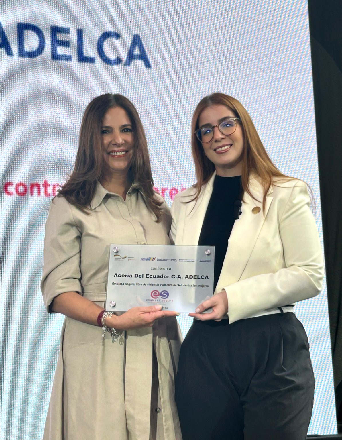 Adelca recibe por segunda vez consecutiva el Sello Empresa Segura - Adelca